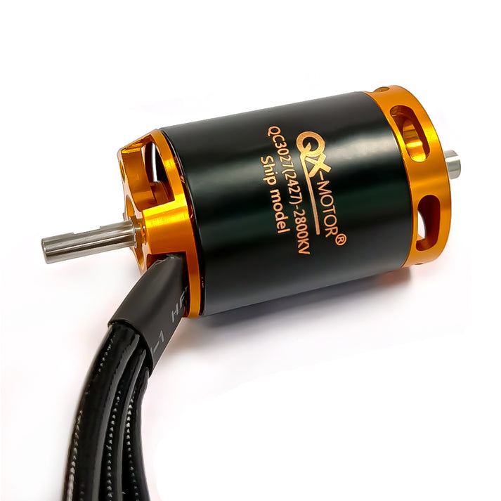 QX-MOTOR brushless motor QC3027 2800kv 3600kv 3800kv for boat Optional ...